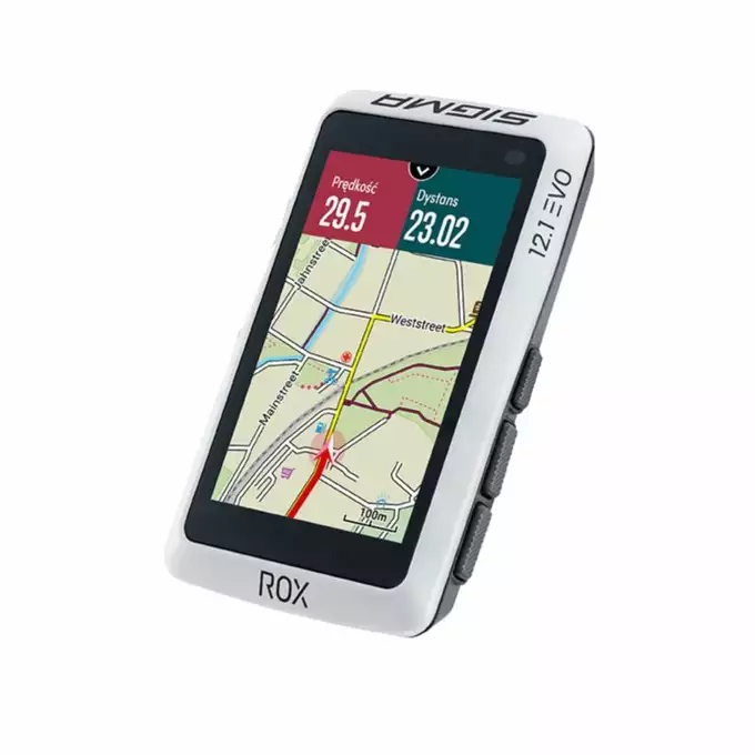 Licznik Sigma ROX 12.1 EVO biały BASIC - Sklep rowerowy GoRide
