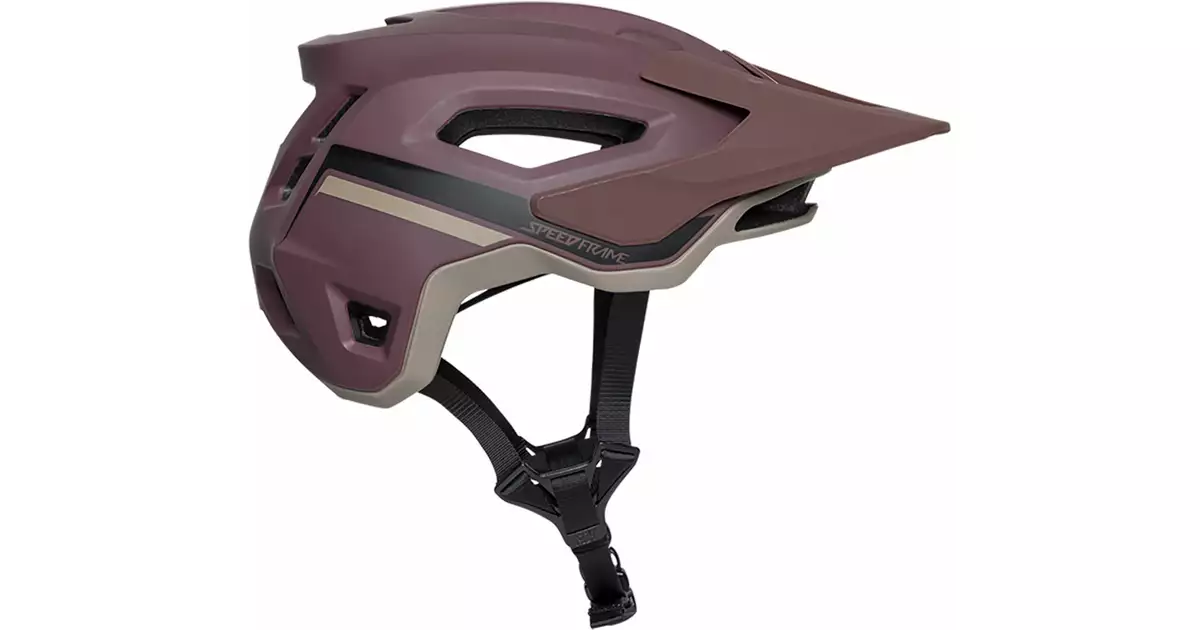 KASK ROWEROWY FOX SPEEDFRAME RACIK CORDOVAN - Sklep rowerowy GoRide