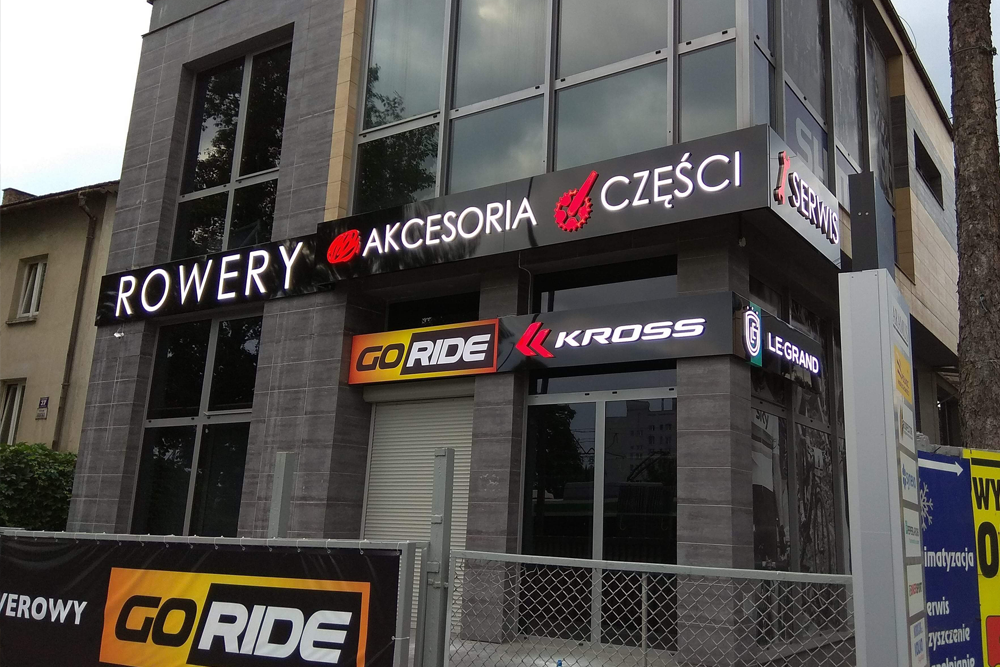 Nasze salony w Krakowie - GO RIDE Rowery