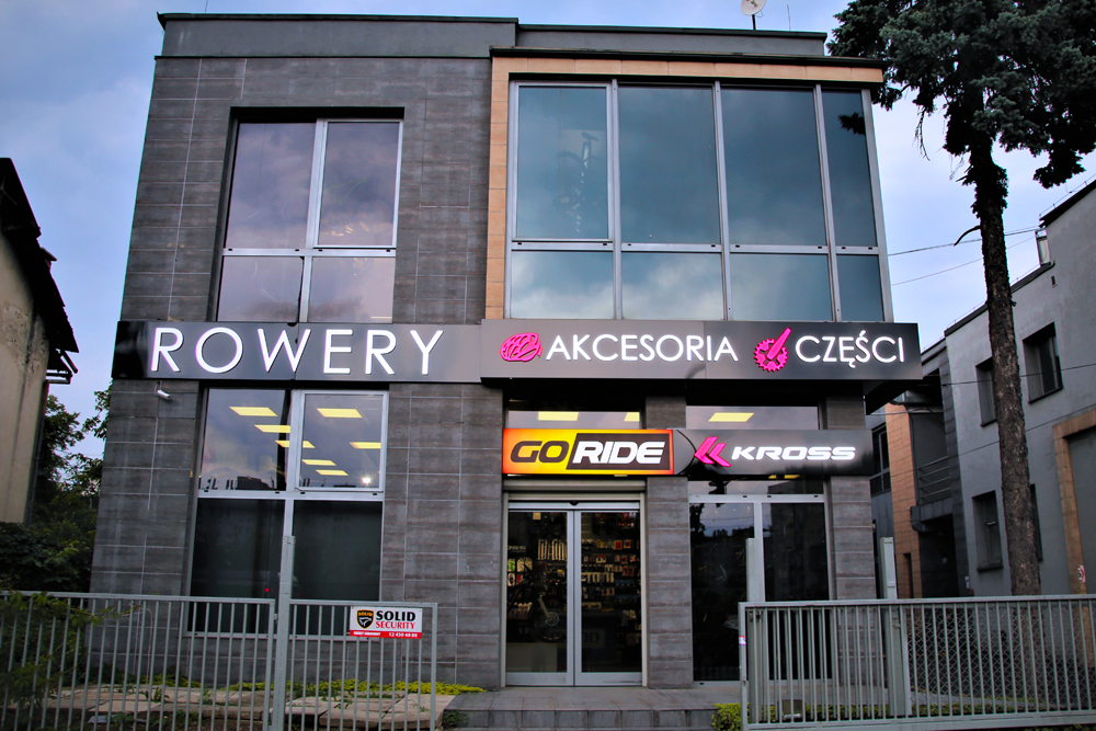 Nasze salony w Krakowie - GO RIDE Rowery
